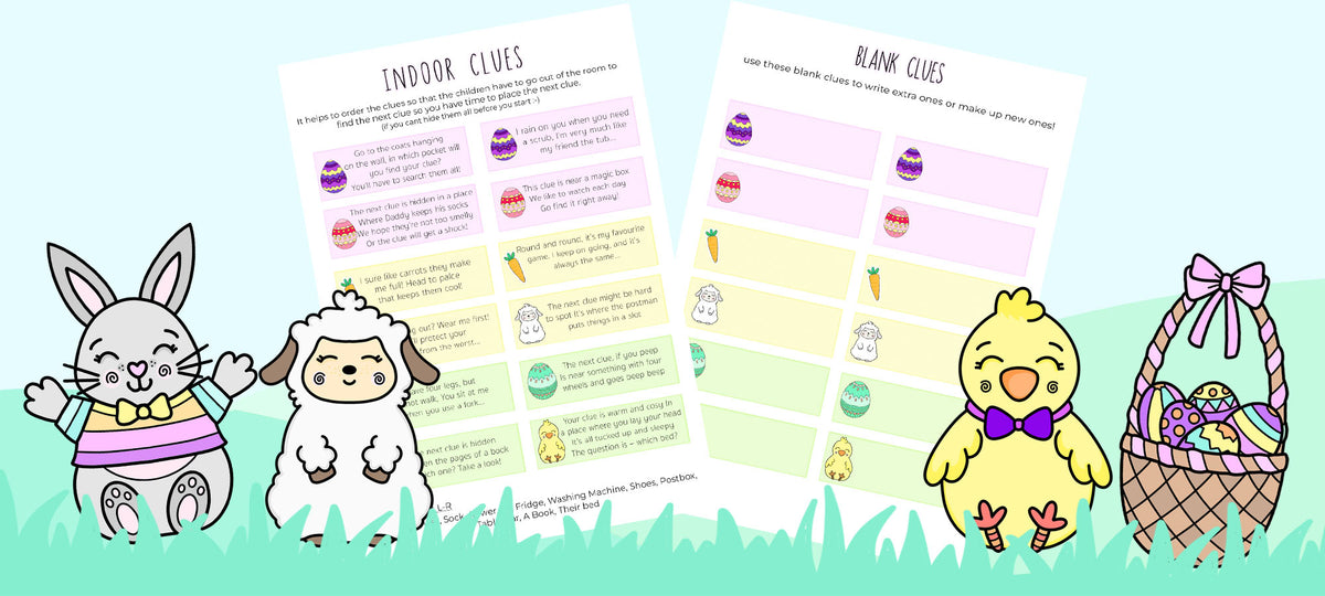 Why Easter Hunt Clues are more than just fun! – Loubiblu