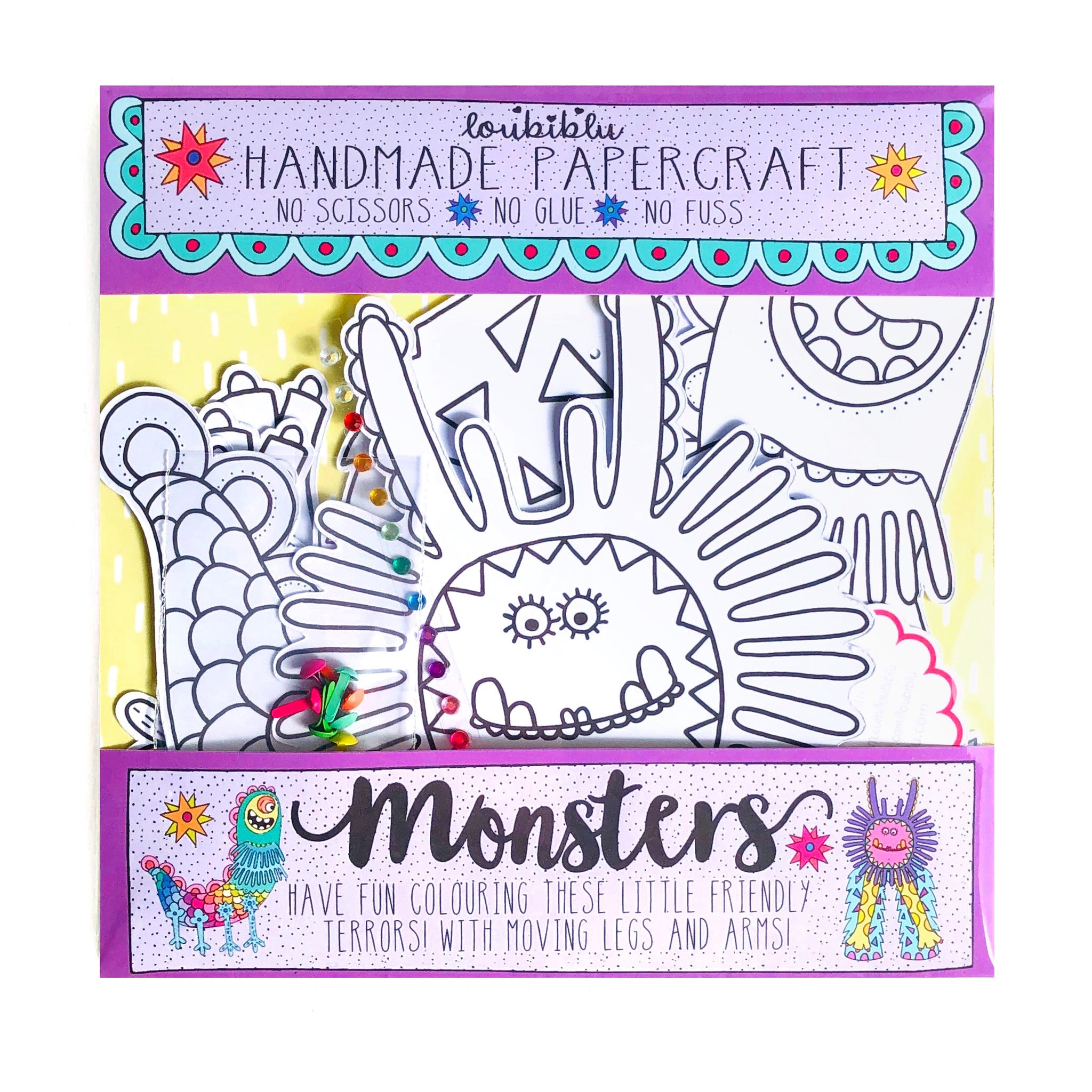 kids craft kits ages 4+ made in Switzerland | Loubiblu.com